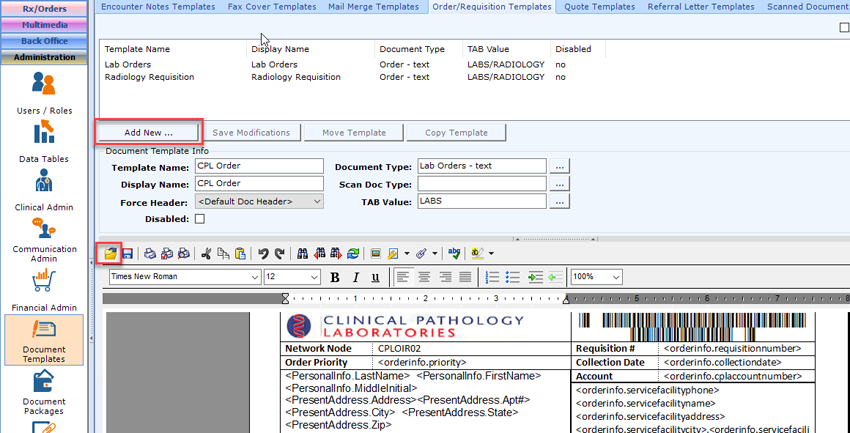 CPL Integration Configuration