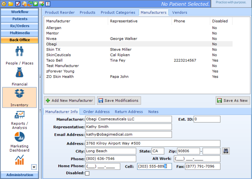 Configuring Inventory