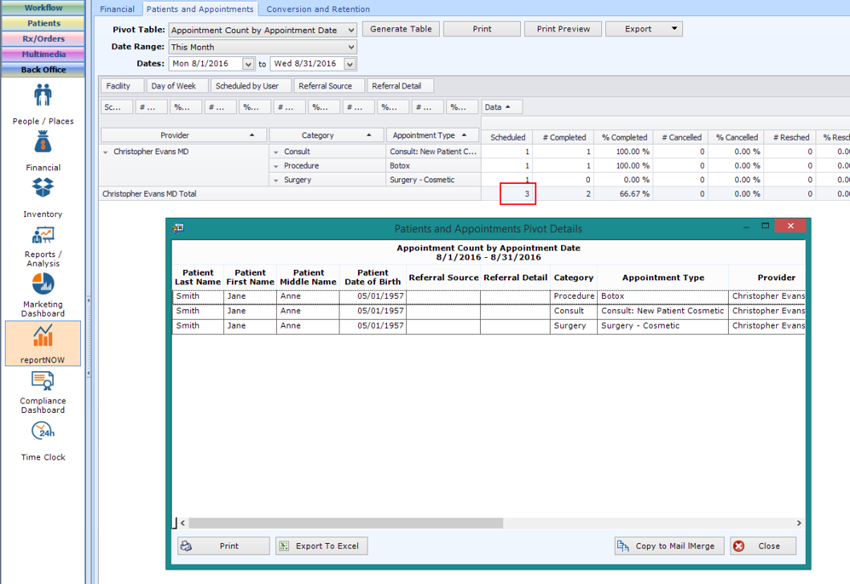 Pivot Tables – Defining the Elements