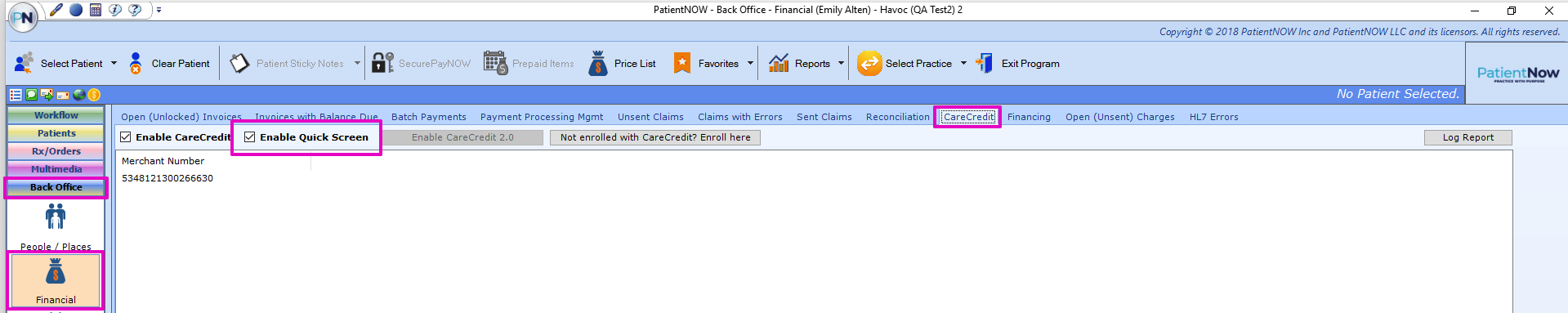CareCredit Integration