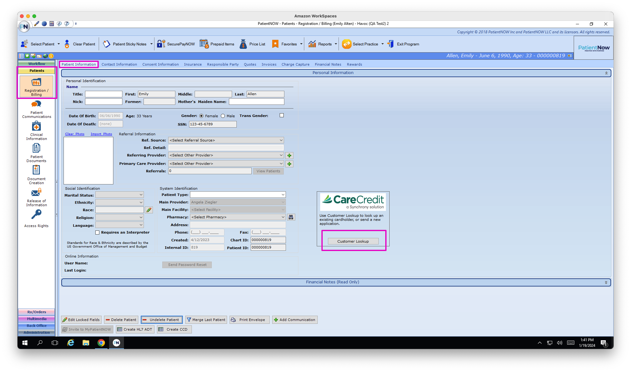 CareCredit Integration