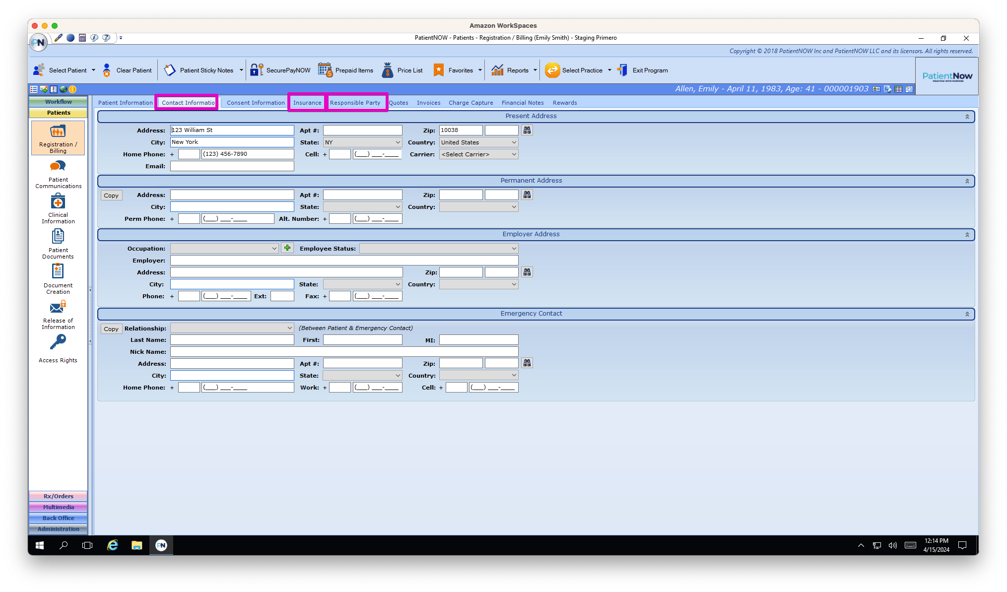 PatientNow Pro: Labcorp Integration - How to Send a Labcorp Order