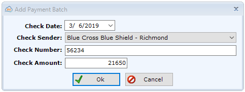 PatientNow Pro: Insurance Billing Apply Insurance Batch Payment