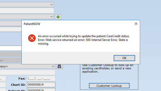 PatientNow Pro: CareCredit Integration