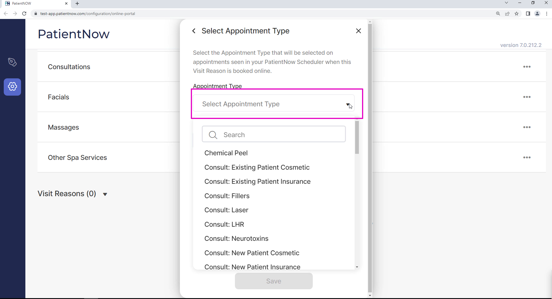 PatientNow Pro Online Booking: Configuring the Online Portal