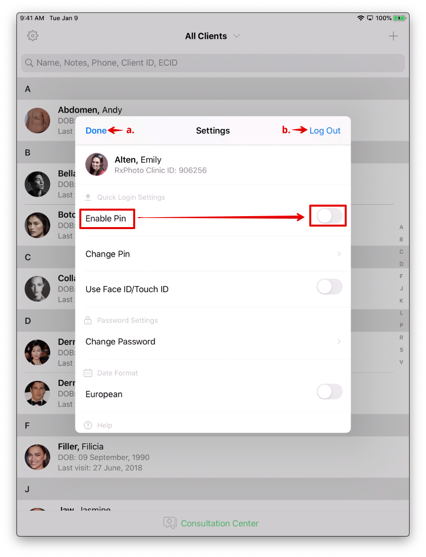 RxPhoto - Log In to the RxPhoto Mobile App on Your Device (iPhone/iPad)