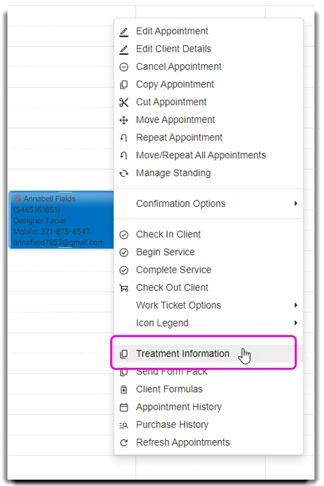 PatientNow Essentials/EnvisionNow: Treatment Screen - SOAP Notes Tabs