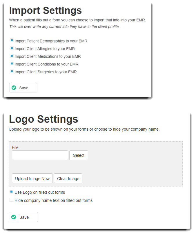 PatientNow Essentials/EnvisionNow: UpdateMyRecords (UMR)