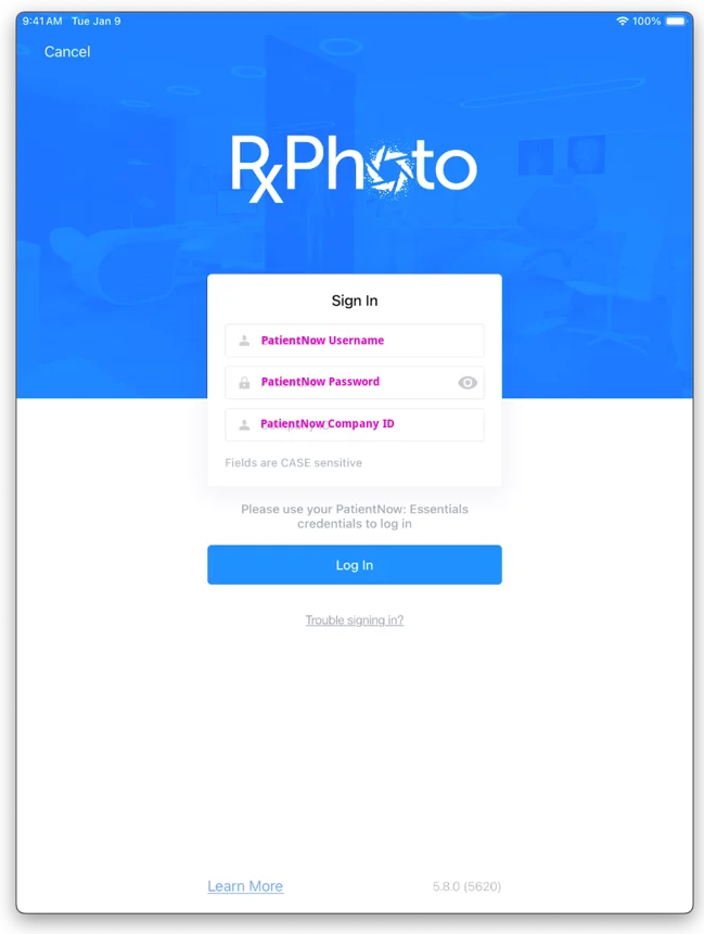 PatientNow Essentials/EnvisionNow: RxPhoto