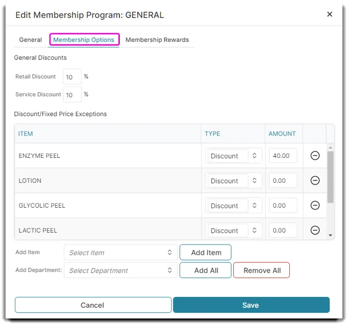 PatientNow Essentials/EnvisionNow: Membership Programs