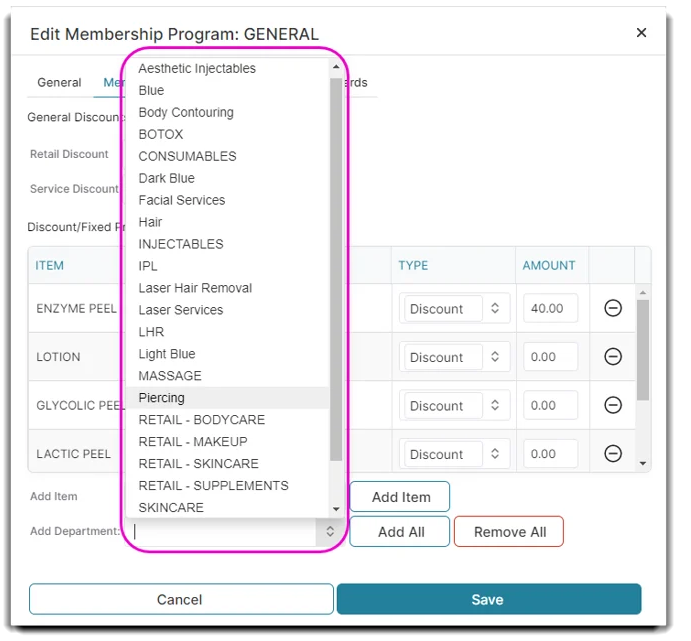 PatientNow Essentials/EnvisionNow: Membership Programs