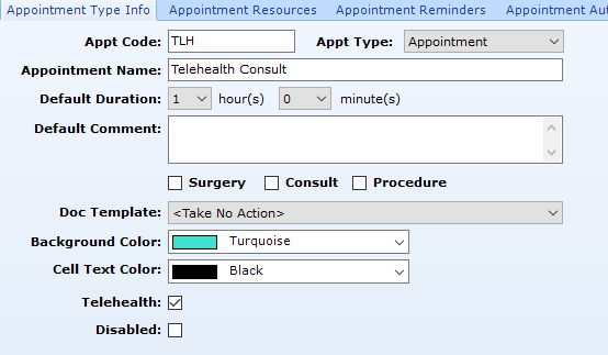 PatientNow Pro: Configure an Appointment Type for Telehealth