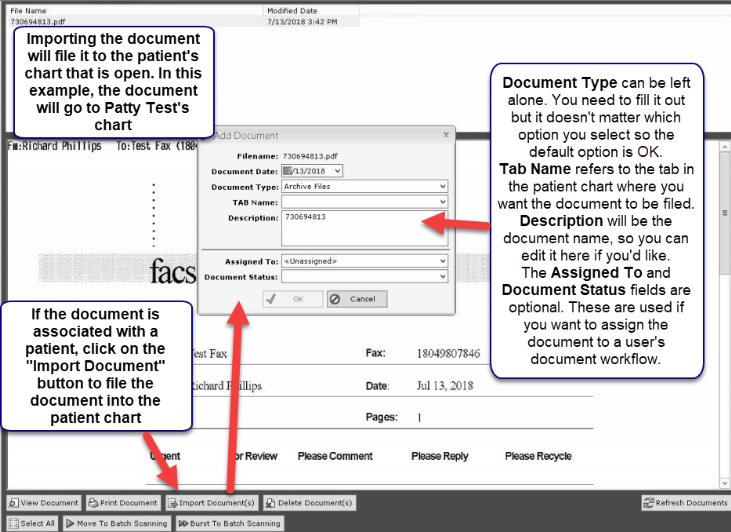 PatientNow Pro: eFax Configuration & User Guide