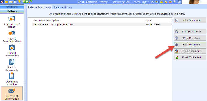 PatientNow Pro: eFax Configuration & User Guide