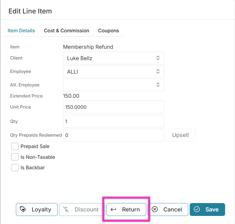 PatientNow Essentials/EnvisionNow: Refund a Membership