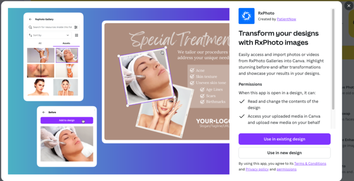RxPhoto x Canva: How to Reconnect Your Canva Account