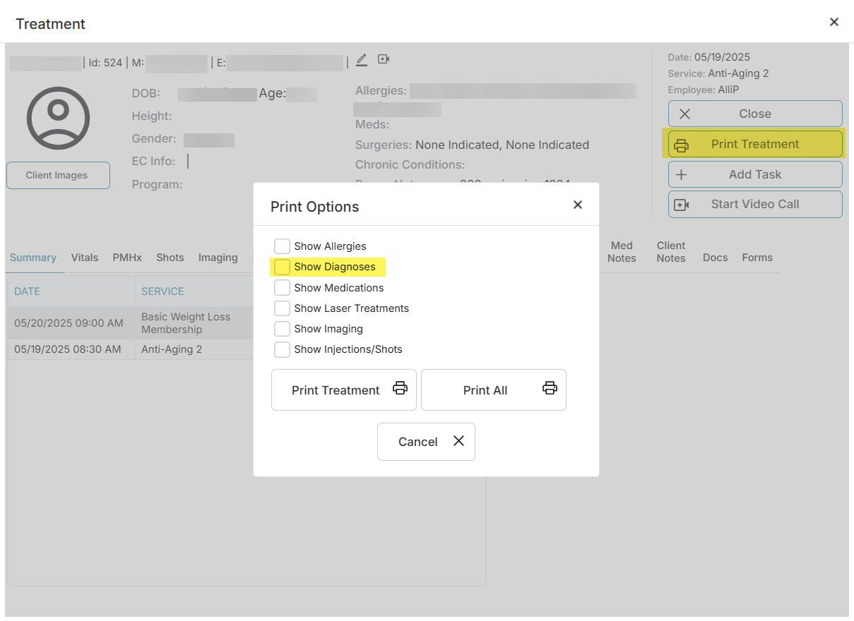 PatientNow Essentials/EnvisionNow: 5.20.2025 - Release Notes