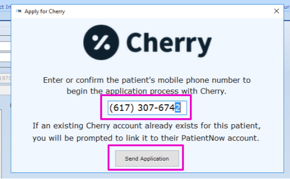 PatientNow Pro: Cherry